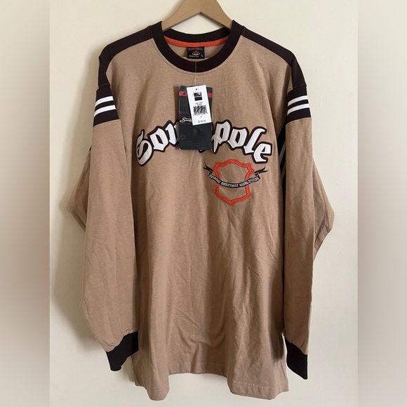 South Pole | Shirts | Nwt Vintage Y2k Southpole Brown Long Sleeve Shirt ...